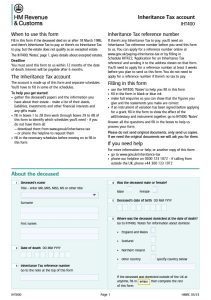 Understanding the IH400 Probate Form - Marlborough Law